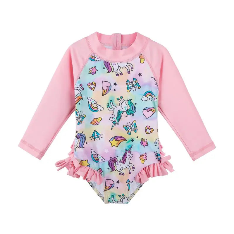 Girls Pool Swimwear Toddler | Sea Animals Suits Designs 0-6 yo – Swimcore